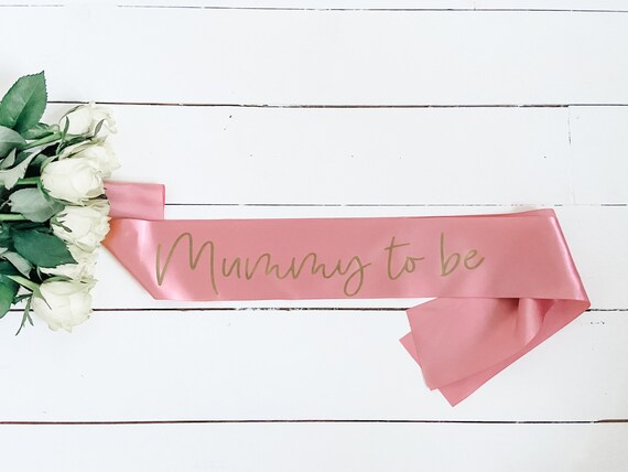 Custom Mummy to Be Sash Baby Shower Gift Mommy to Be Sash | Etsy