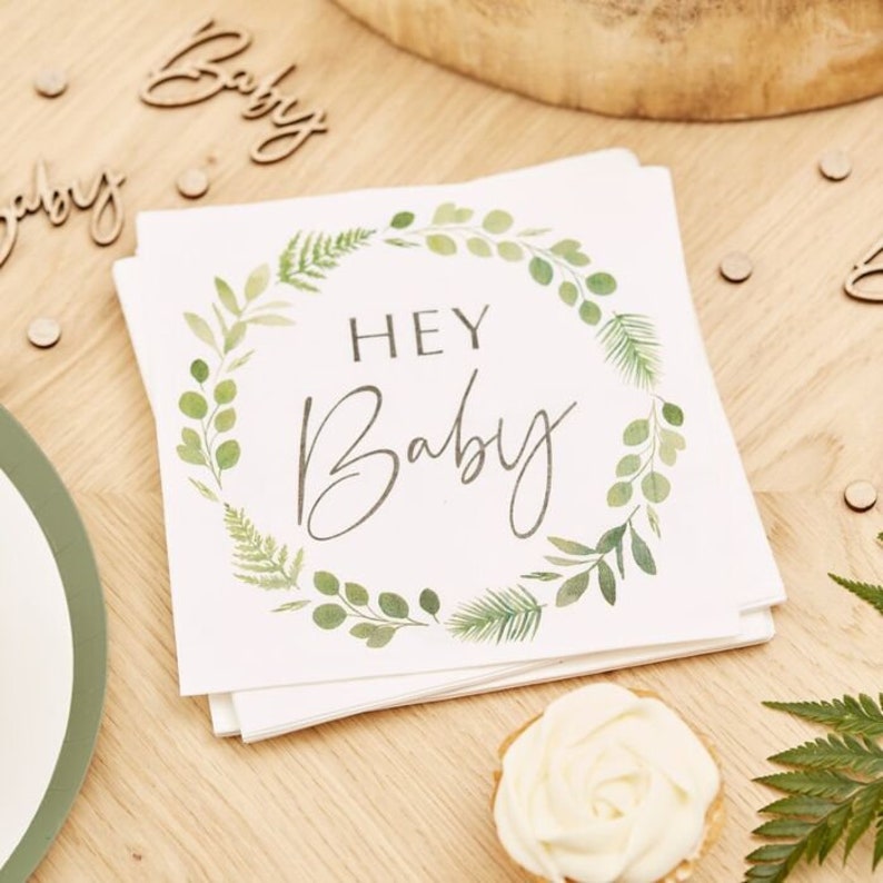 Baby Shower Party Decorations Botanical Baby Shower Party - Etsy