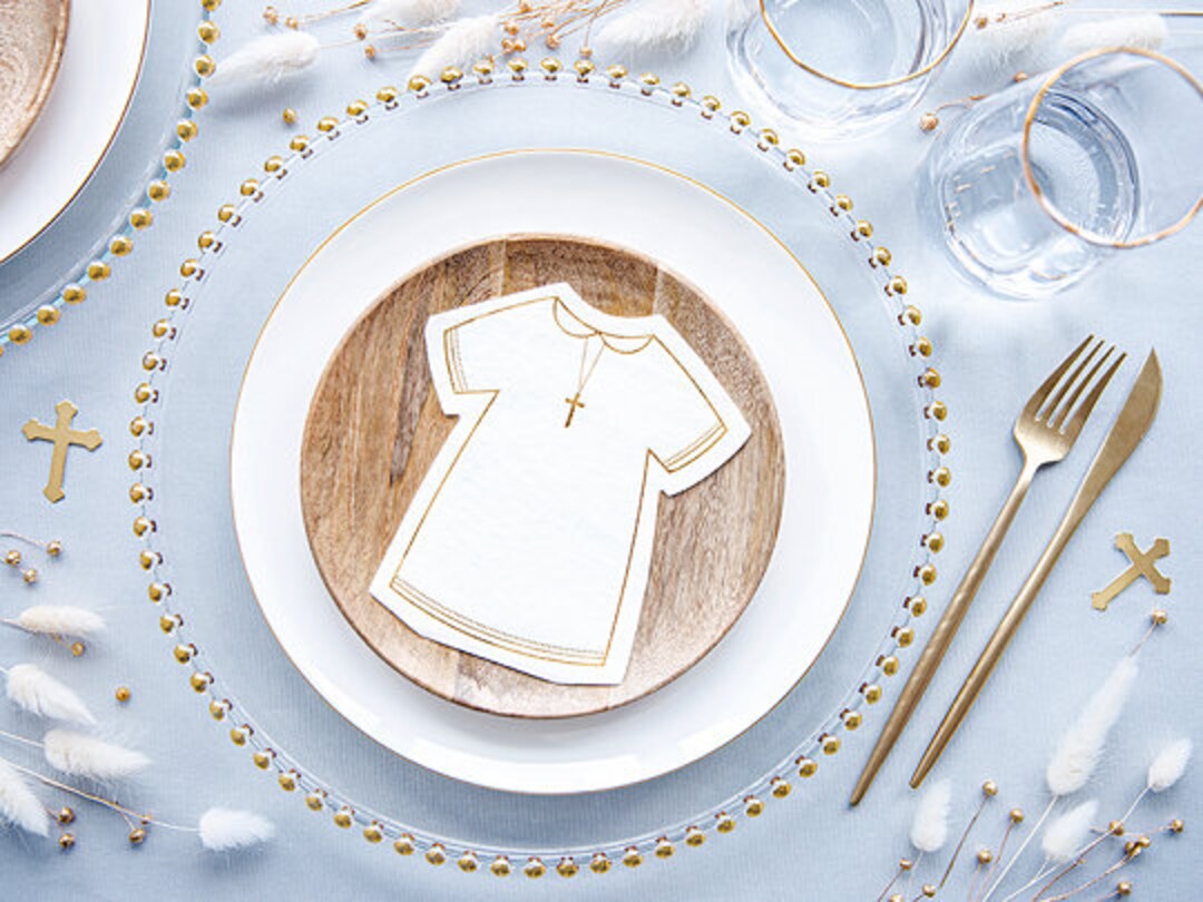 20 Holy Communion Napkins, First Communion Decorations - Etsy
