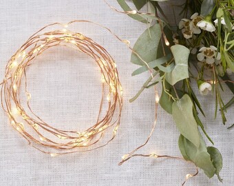 Rose String Lights - Etsy UK