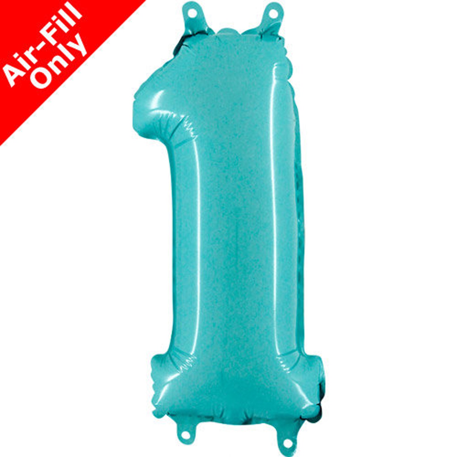 14 Pastel Blue Number Balloons Air Fill Balloons | Etsy