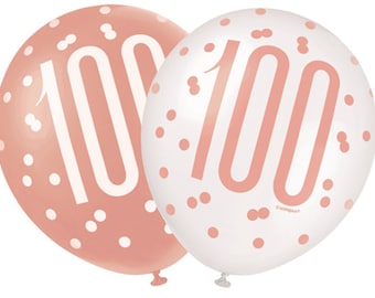 100th Birthday Balloons | Etsy