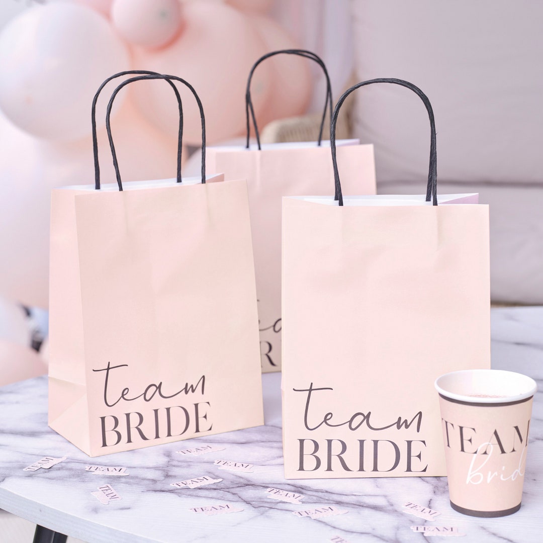 1 Hen Party Team Bride Bags, Bachelorette Party Bags, Bridal Shower ...