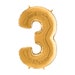 26 Gold Number Balloons, Birthday Party Balloons, Party Decorations ...
