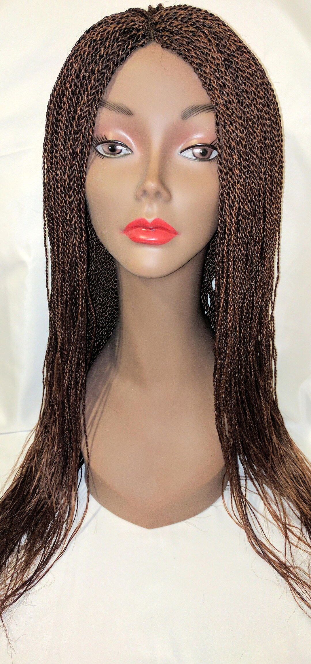 Medium Twisted Wig (color 30 With Closure) - Etsy