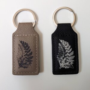 TLOU Ellie's Tattoo Keychain, Laser Engraved on Black or Grey ...