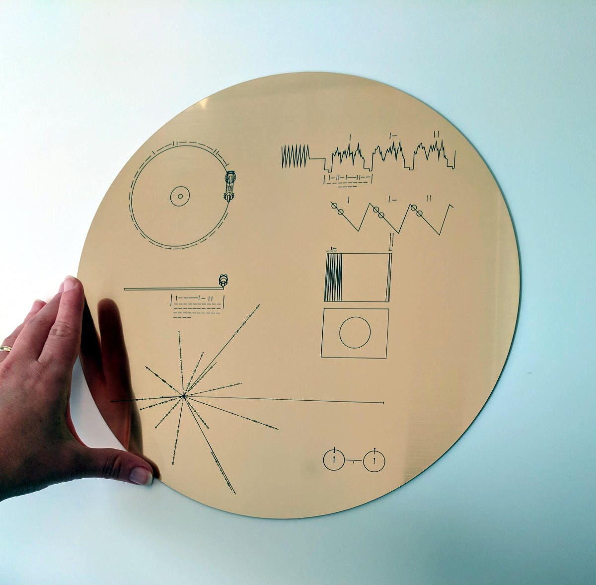 Voyager 1 Disk