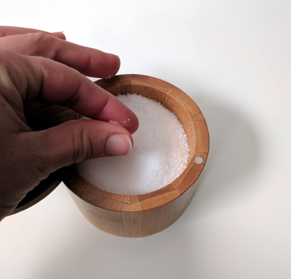 Salt Bae Bamboo Salt Box saltbae Laser Engraved Salt Box. - Etsy