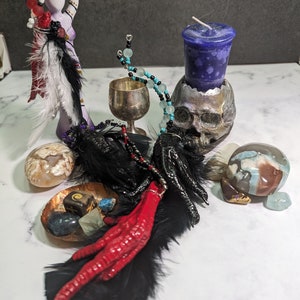Chicken Foot Amulet - Hoodoo, Folk Magic, Protection, Charm, Witchcraft ...