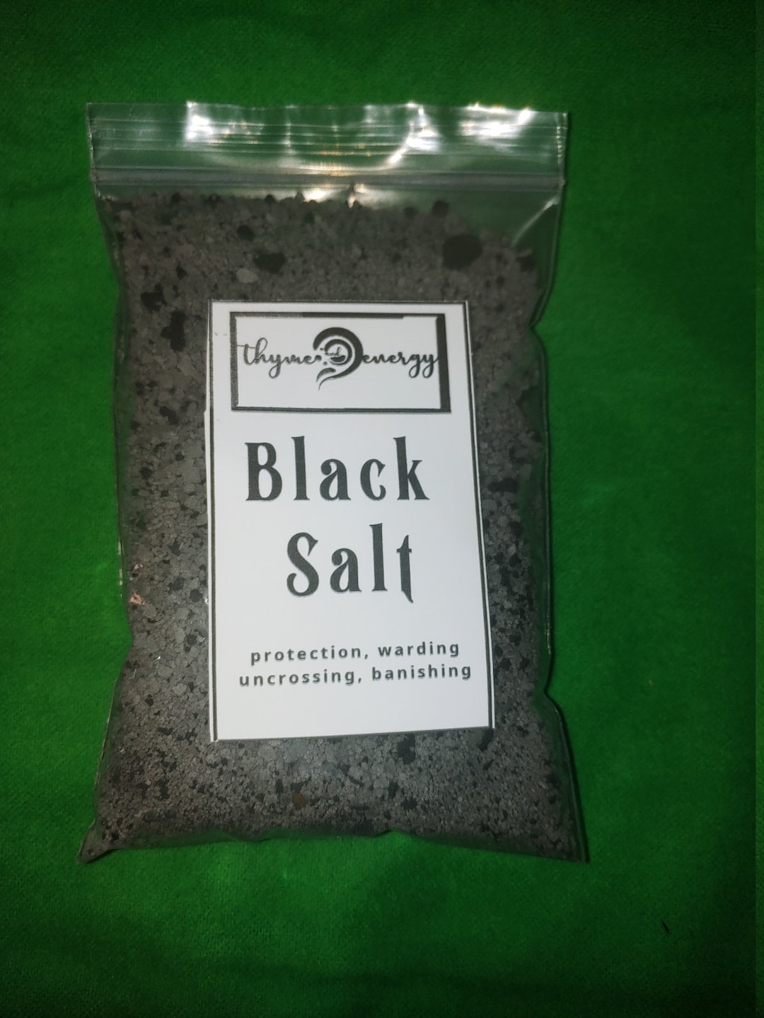 Witch's Black Salt Protection, Banishing, Uncrossing, Warding, Hoodoo ...