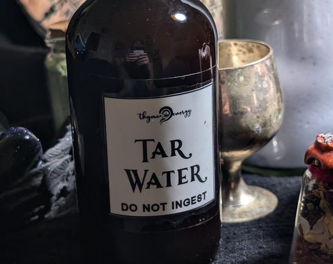 Tar Water - Hoodoo, Witchcraft, Cleansing, Curse Breaking - Etsy
