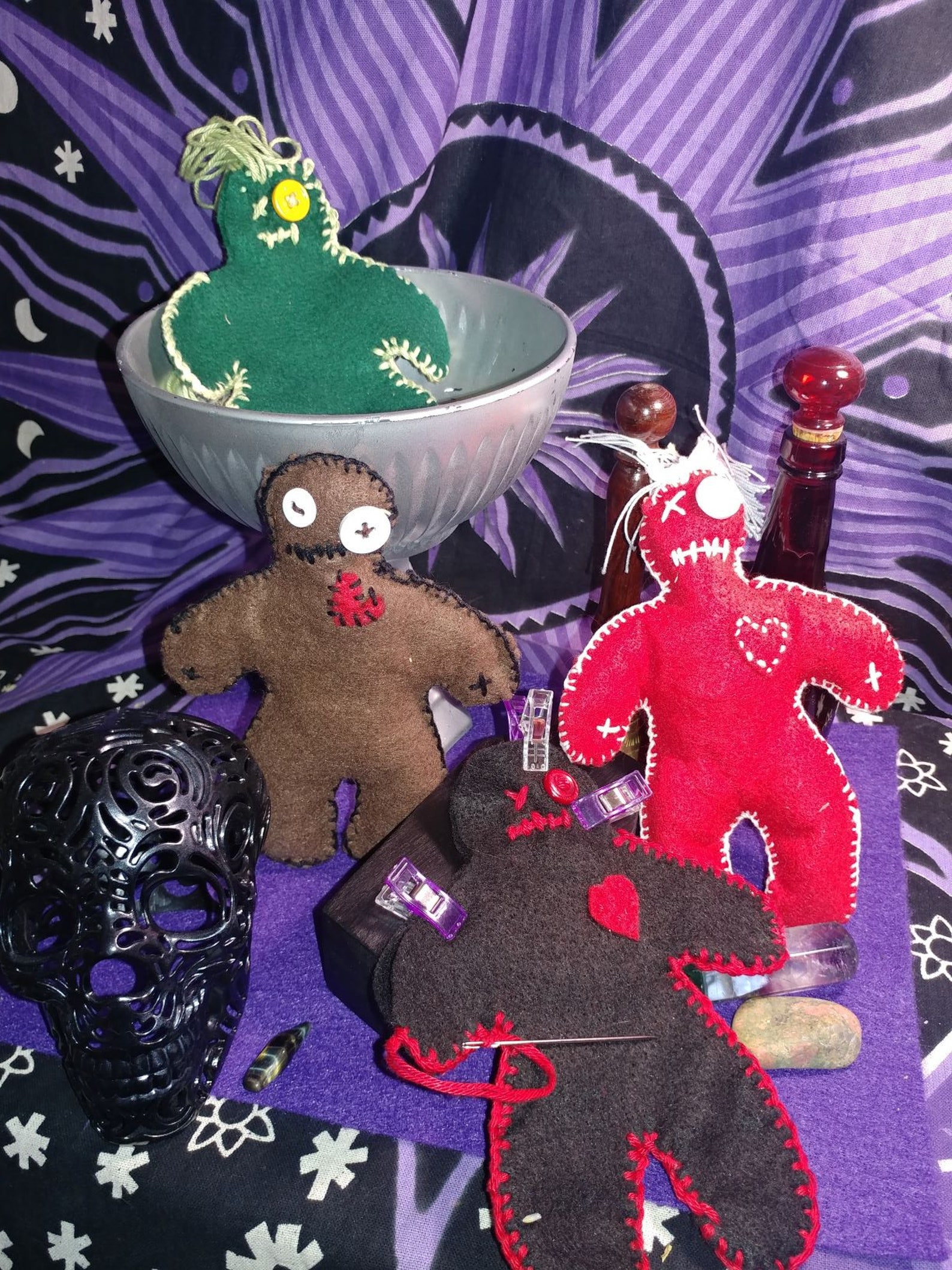 Custom Poppet/dollie/voodoo Doll Hoodoo Witchcraft Magic | Etsy