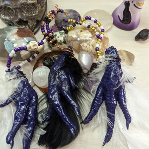 Chicken Foot Amulet - Hoodoo, Folk Magic, Protection, Charm, Witchcraft ...