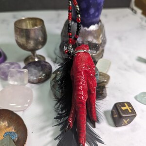 Chicken Foot Amulet - Hoodoo, Folk Magic, Protection, Charm, Witchcraft ...
