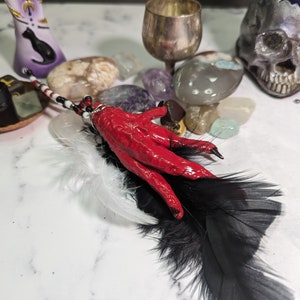 Chicken Foot Amulet - Hoodoo, Folk Magic, Protection, Charm, Witchcraft ...