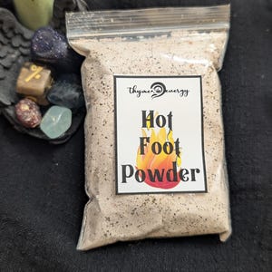 Hot Foot Powder - Hoodoo, Banishing, Protection, Witchcraft, Folk Magic ...
