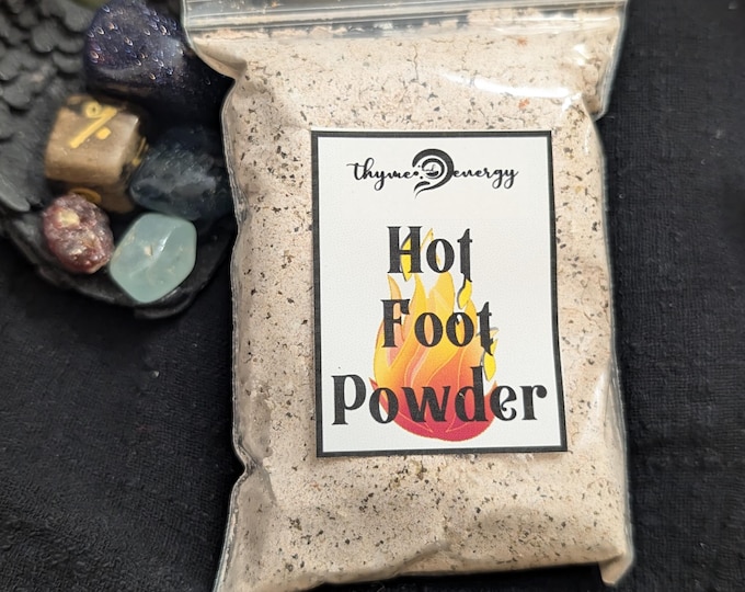 Hot Foot Powder Hoodoo, Banishing, Protection, Witchcraft, Folk Magic ...