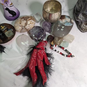Chicken Foot Amulet - Hoodoo, Folk Magic, Protection, Charm, Witchcraft ...