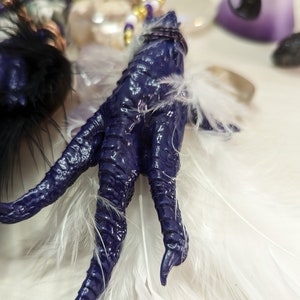 Chicken Foot Amulet - Hoodoo, Folk Magic, Protection, Charm, Witchcraft ...
