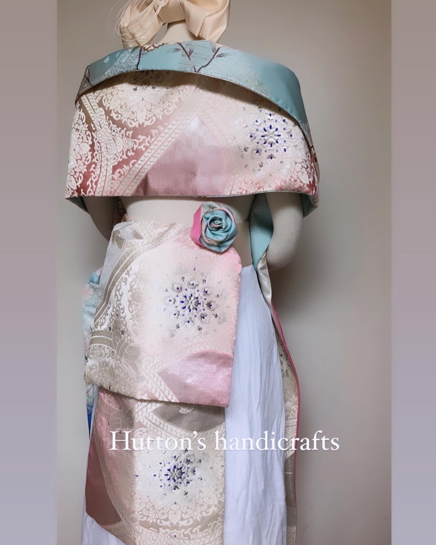 Kimono Wedding, Wedding Dress Set, Bride Dress Accessory, Obi, Obi ...