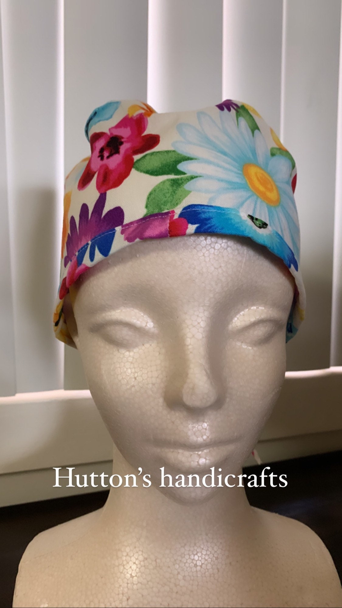 Scrub Cap, Handmade Scrub Cap, Hawaiian Fabric - Etsy