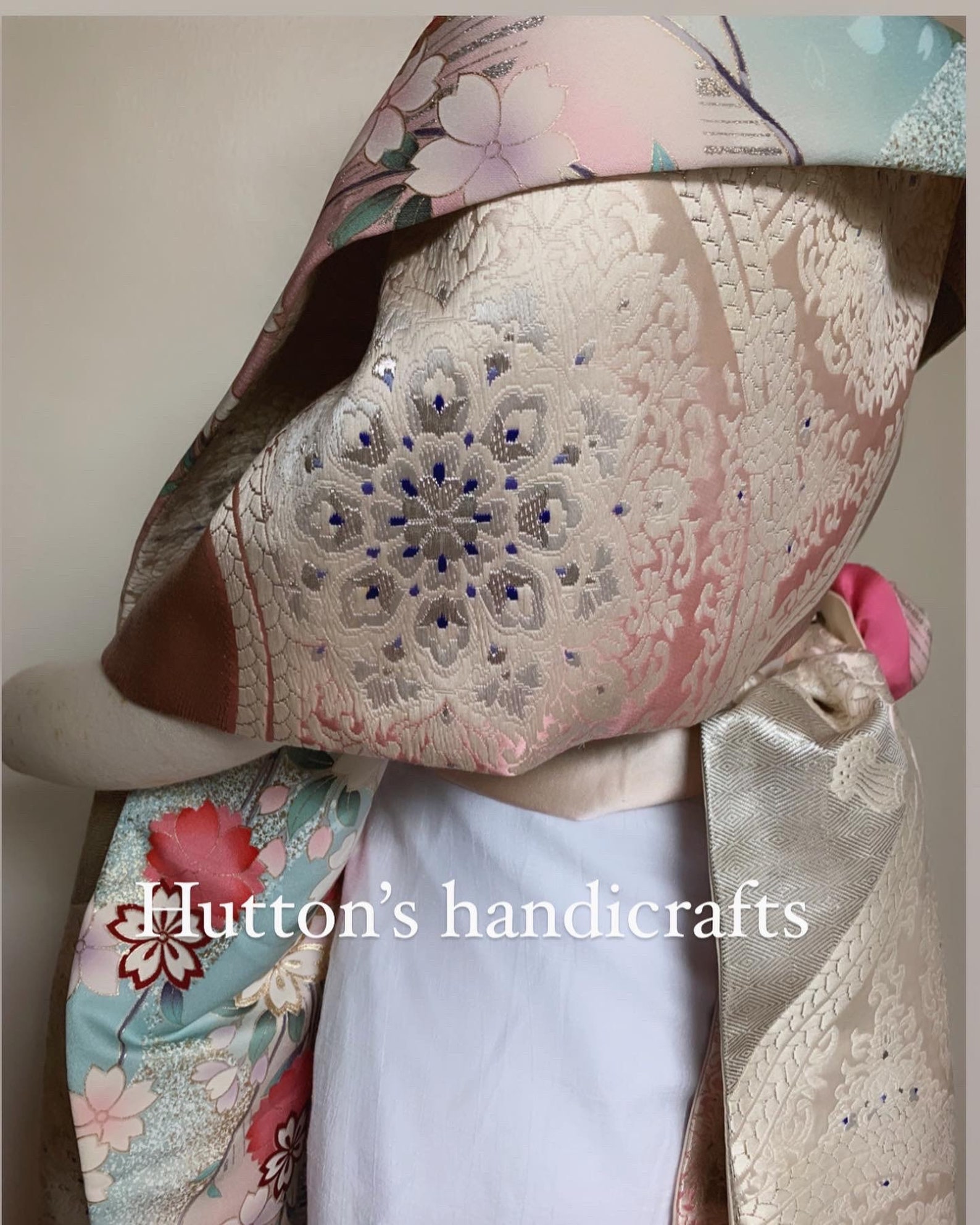 Kimono Wedding Wedding Dress Set Bride Dress Accessory Obi - Etsy