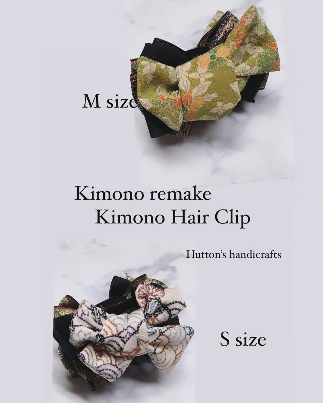 Kimono Remake, Kimono Hair Clip, Kimono Fabric, Kimono Hair Style - Etsy