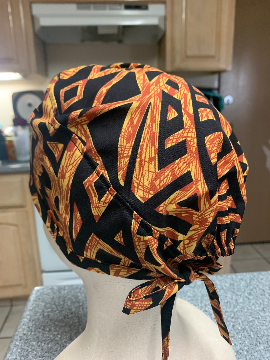 Scrub Cap, Handmade Scrub Cap, Hawaiian Fabric - Etsy