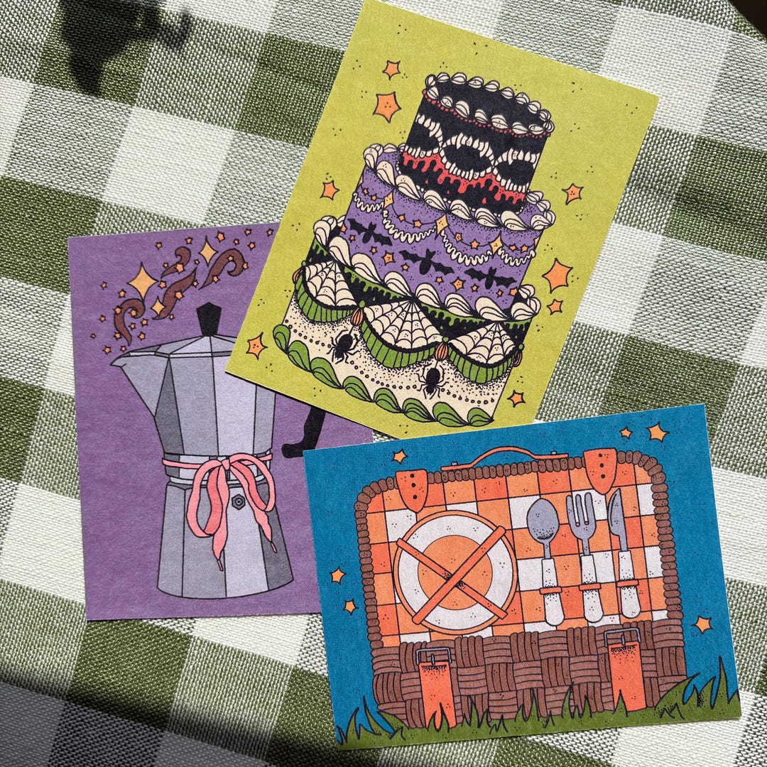 Mini Art Prints: Matte Cardstock (5.25x4 In) - Etsy