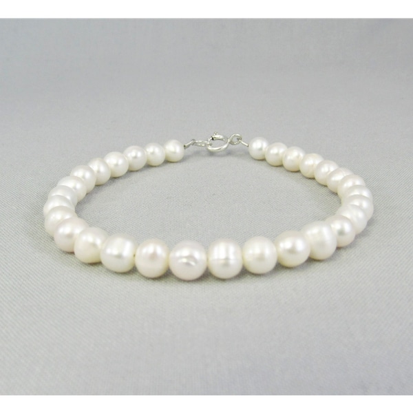Pearl Bead Bracelet - Etsy