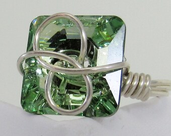 Square Wire Ring - Etsy