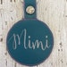 Personalized Mimi Keychain, Mimi Personalized Keychain, Keychain ...