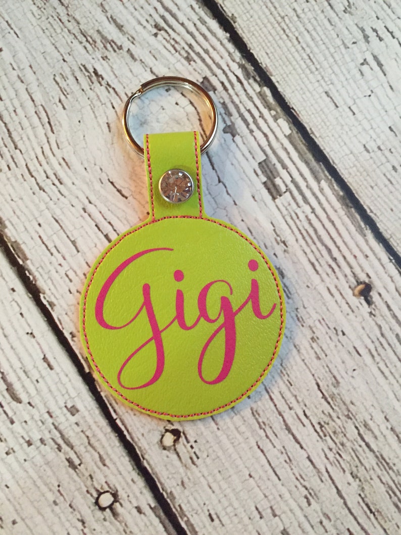 Personalized Gigi Keychain Gigi Personalized Keychain | Etsy