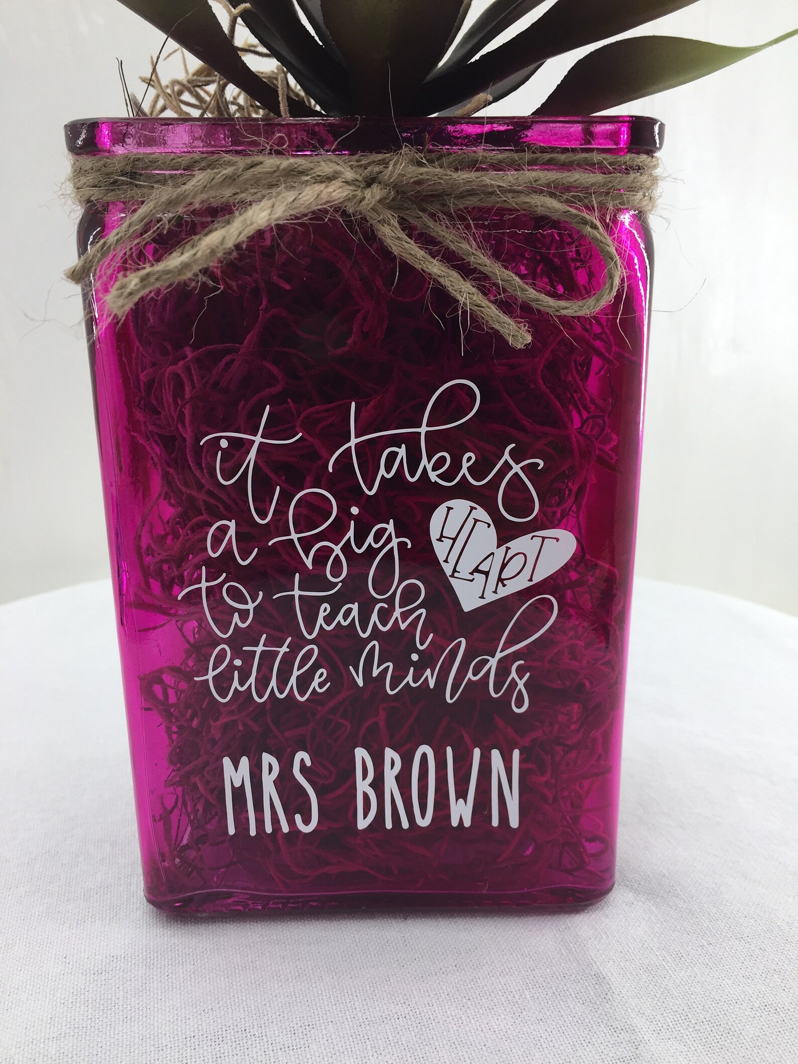 Personalized Teacher Appreciation Gift, Personalized Teacher ...