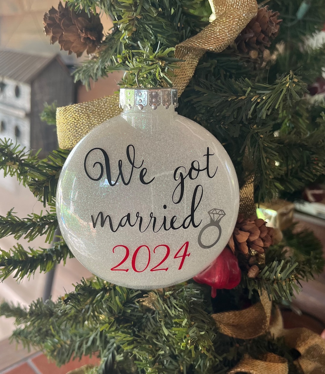 Just Married Gifts, Just Married Gift, Just Married Gift Ornament - Etsy