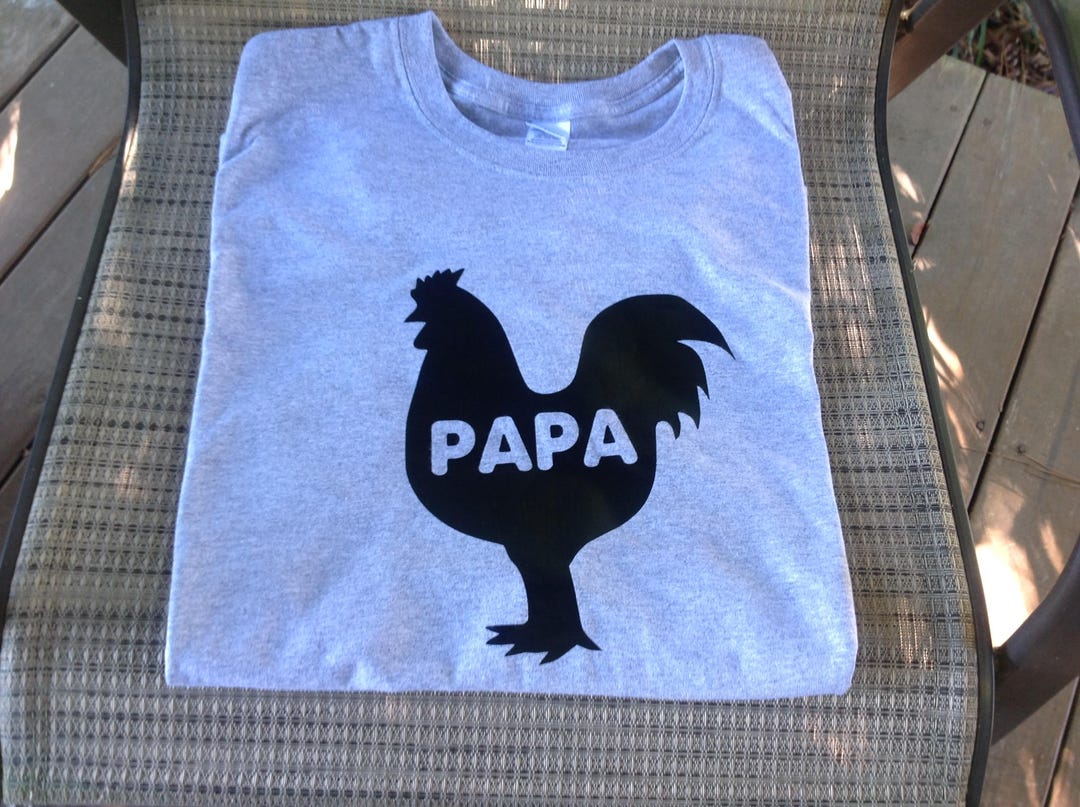 Chicken Rooster Papa Gift, Rooster Papa Gift Chicken, Papa Gift Chicken ...
