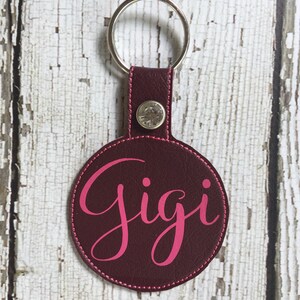 Personalized Gigi Keychain, Gigi Personalized Keychain, Keychain ...