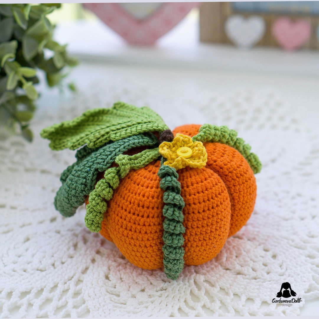 Pumpkin Crochet Pattern Halloween Crochet Сrochet Pumpkin - Etsy