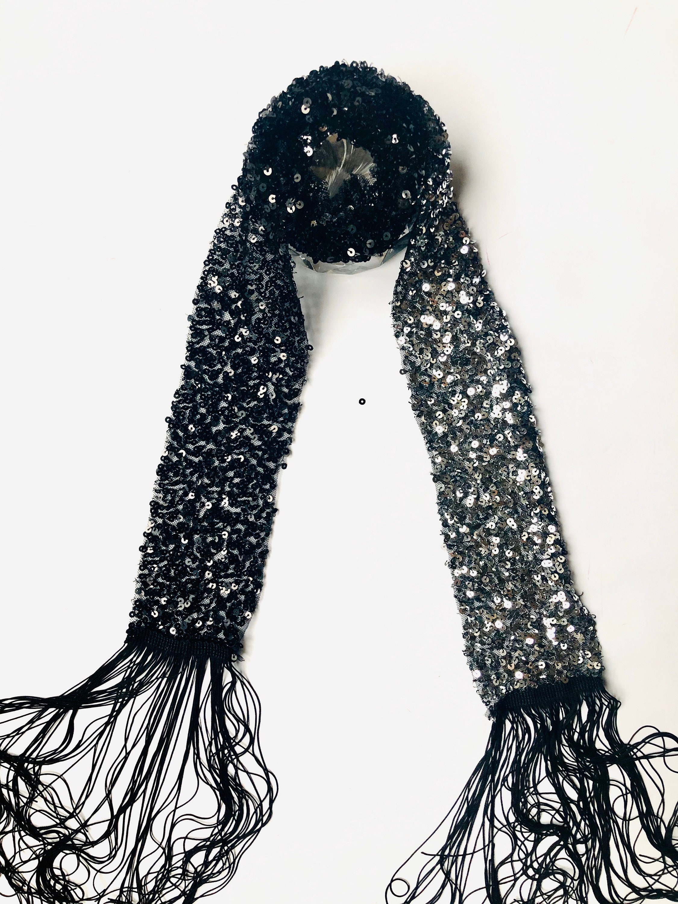 Rock Sparkling Skinny Scarf - Etsy