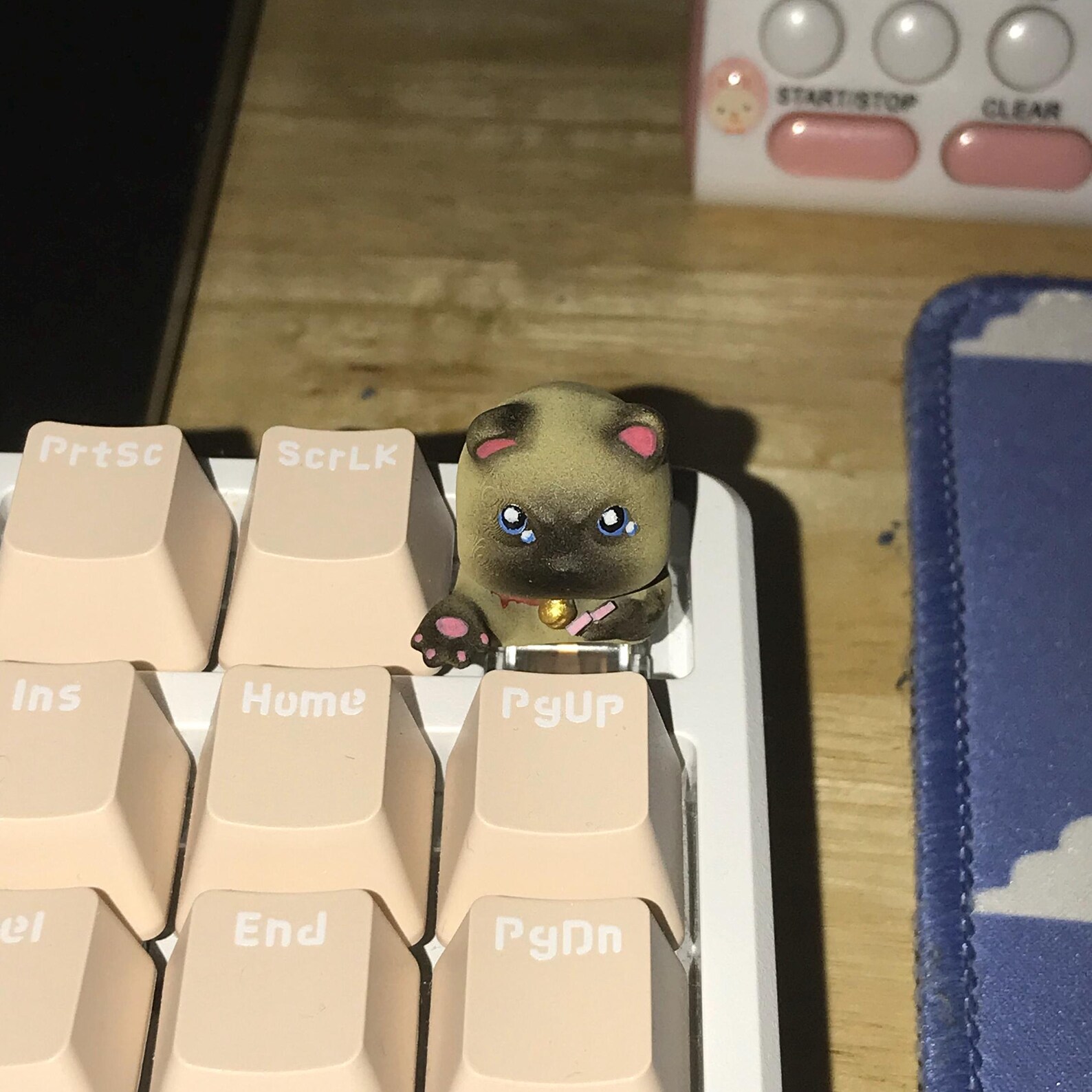 Bribe the Siamese Cat Keycaps Handcraft Artisan Keycap for Mechanical ...