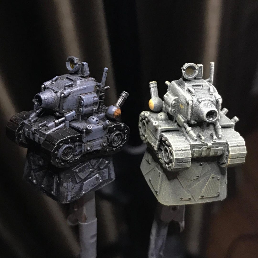 Metal Slug SV-001 Tank Artisan Keycap | Handmade Retro Gaming Keycap ...