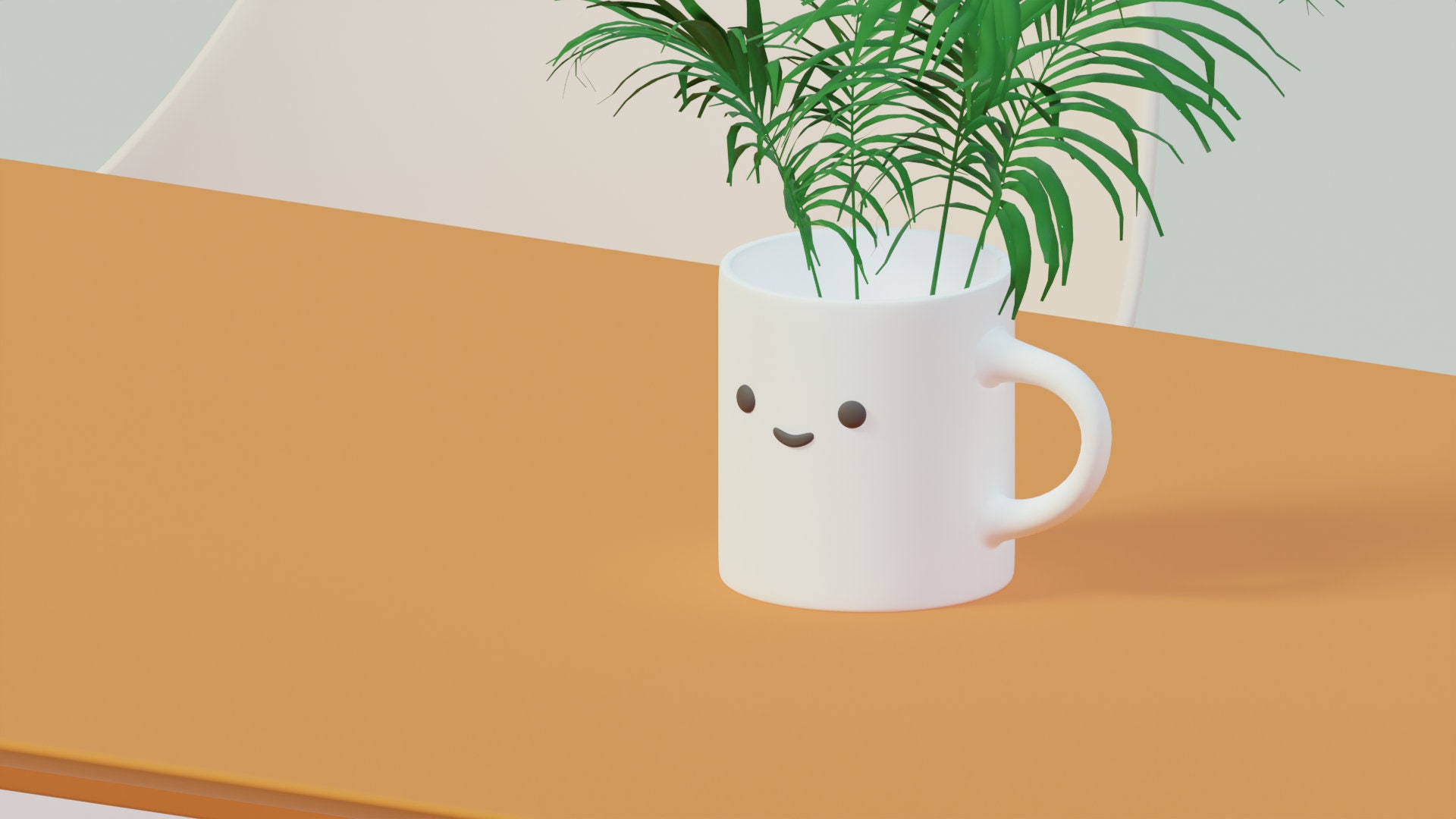 Smile Tree Cup Cute 3D Printable Planter Mug for Home Decor and Gifts ...