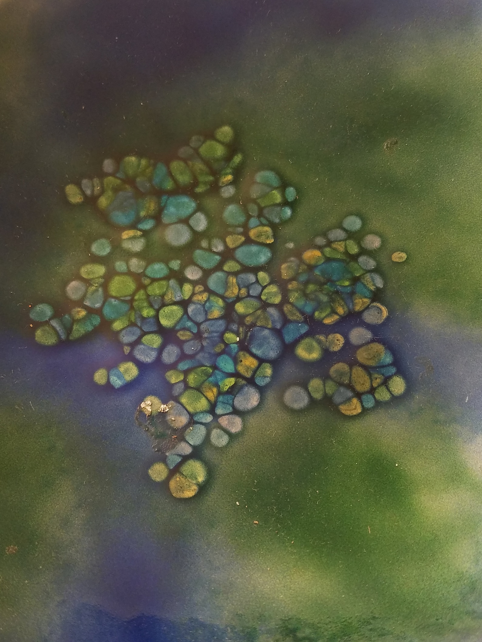 Enamel on Metal Plate Handcrafted by Bovano of Cheshire Connecticut - Etsy