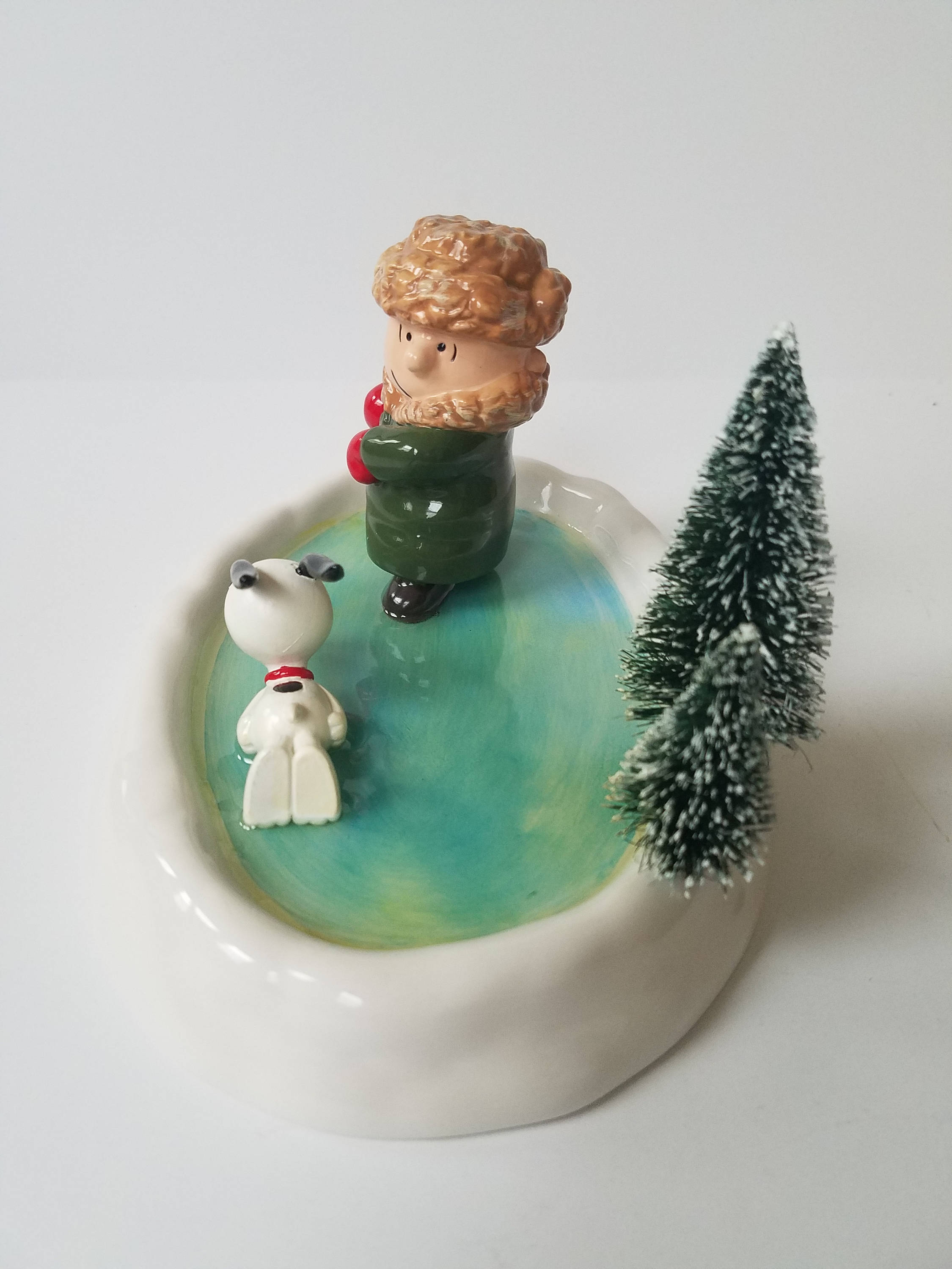 Dept 56 Snoopy & Charlie Brown Slide, Snoopy, Slide Figurine. - Etsy