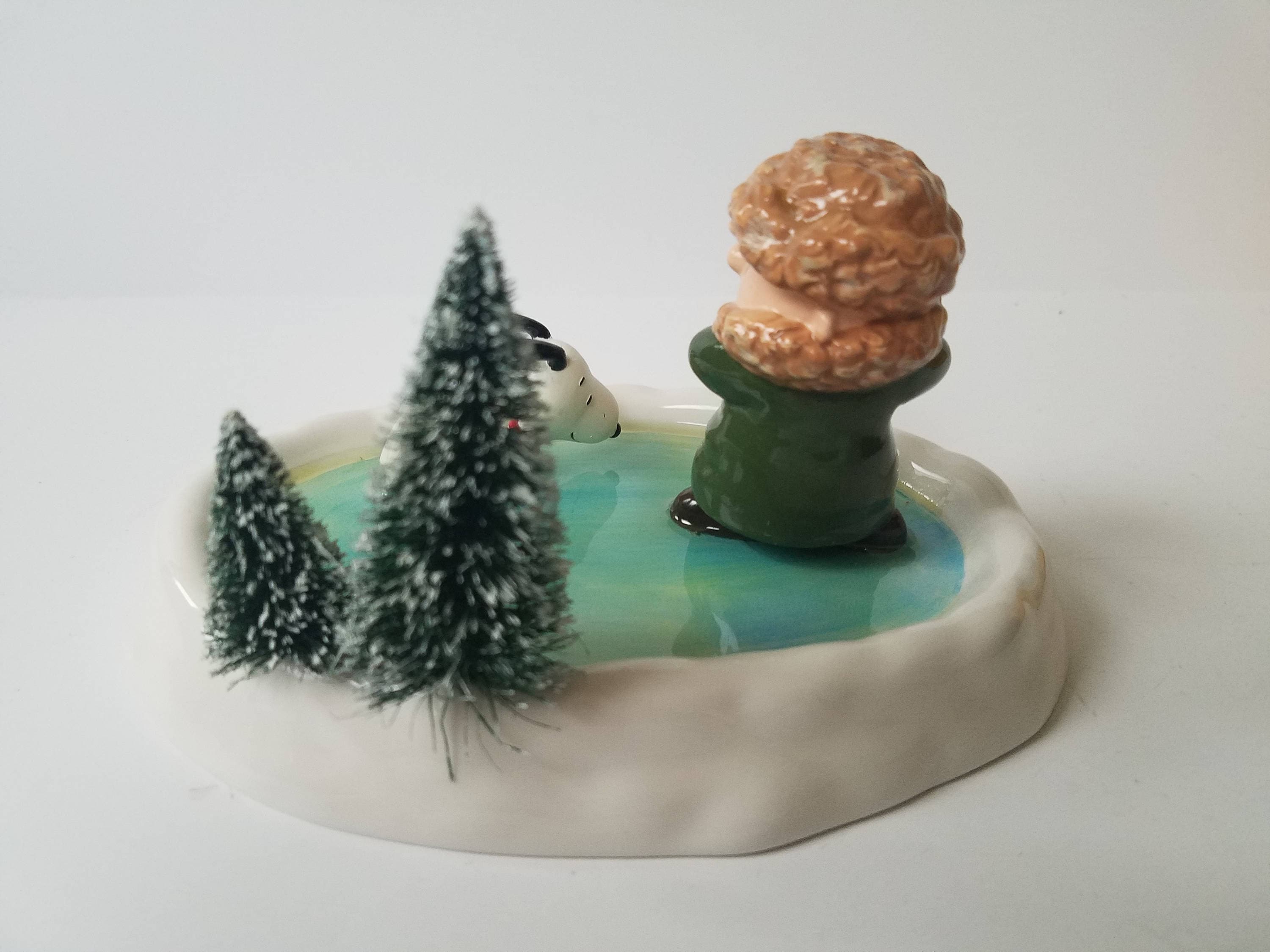 Dept 56 Snoopy & Charlie Brown Slide, Snoopy, Slide Figurine. - Etsy