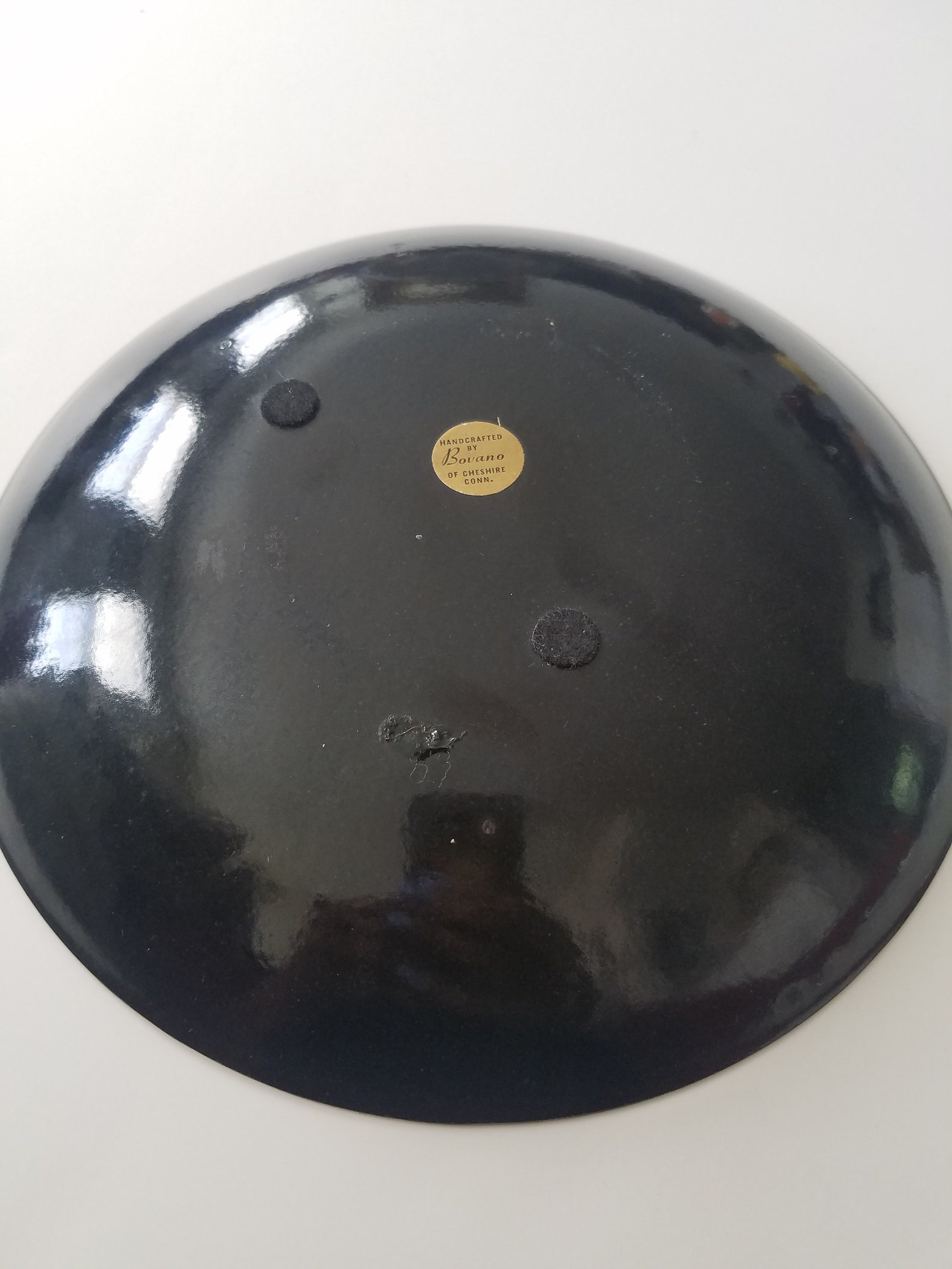 Enamel on Metal Plate Handcrafted by Bovano of Cheshire Connecticut - Etsy