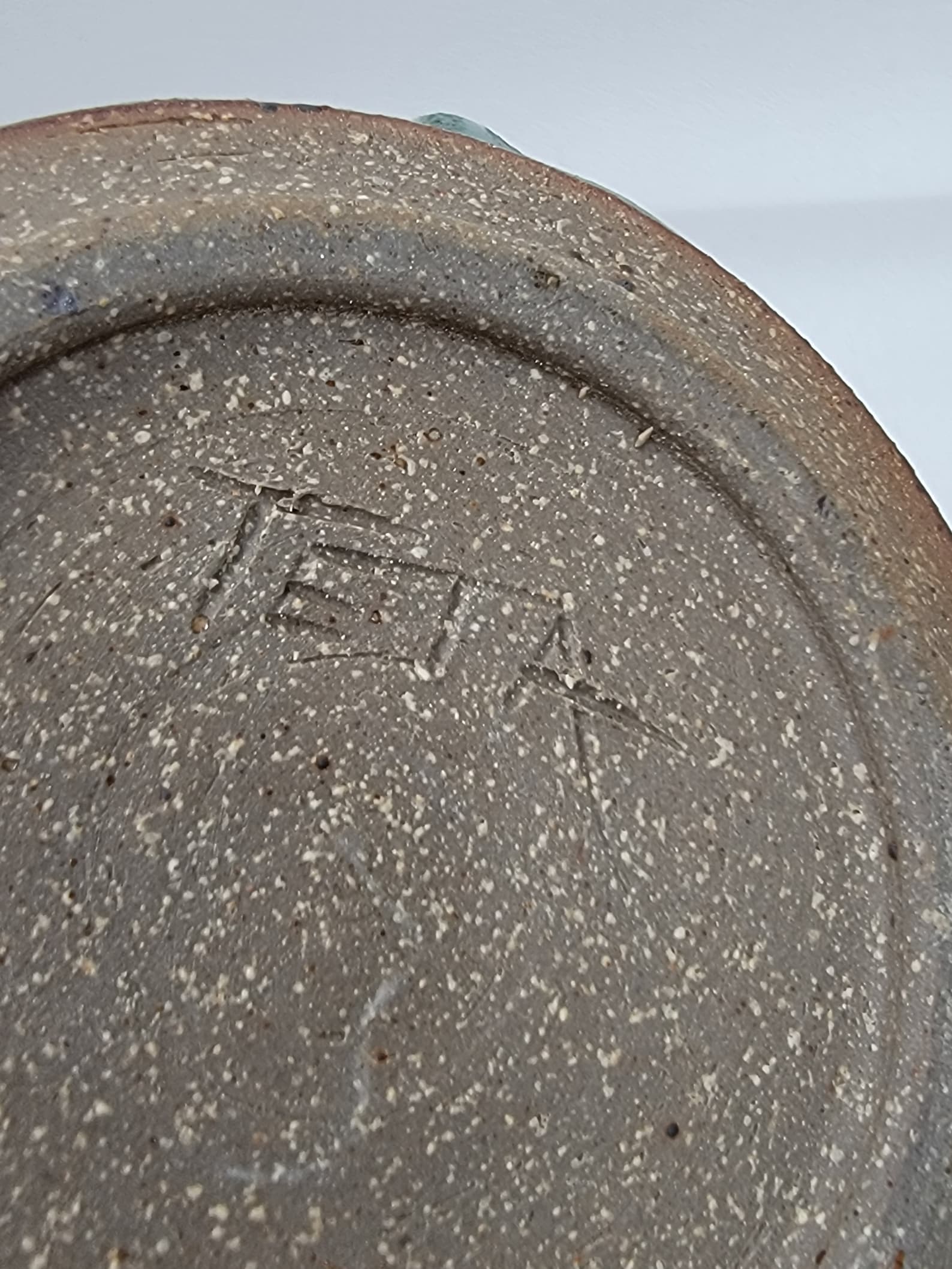 Signed Teta Hilsdon Stoneware Studio Pottery Coffee/tea Mug/cup Green ...
