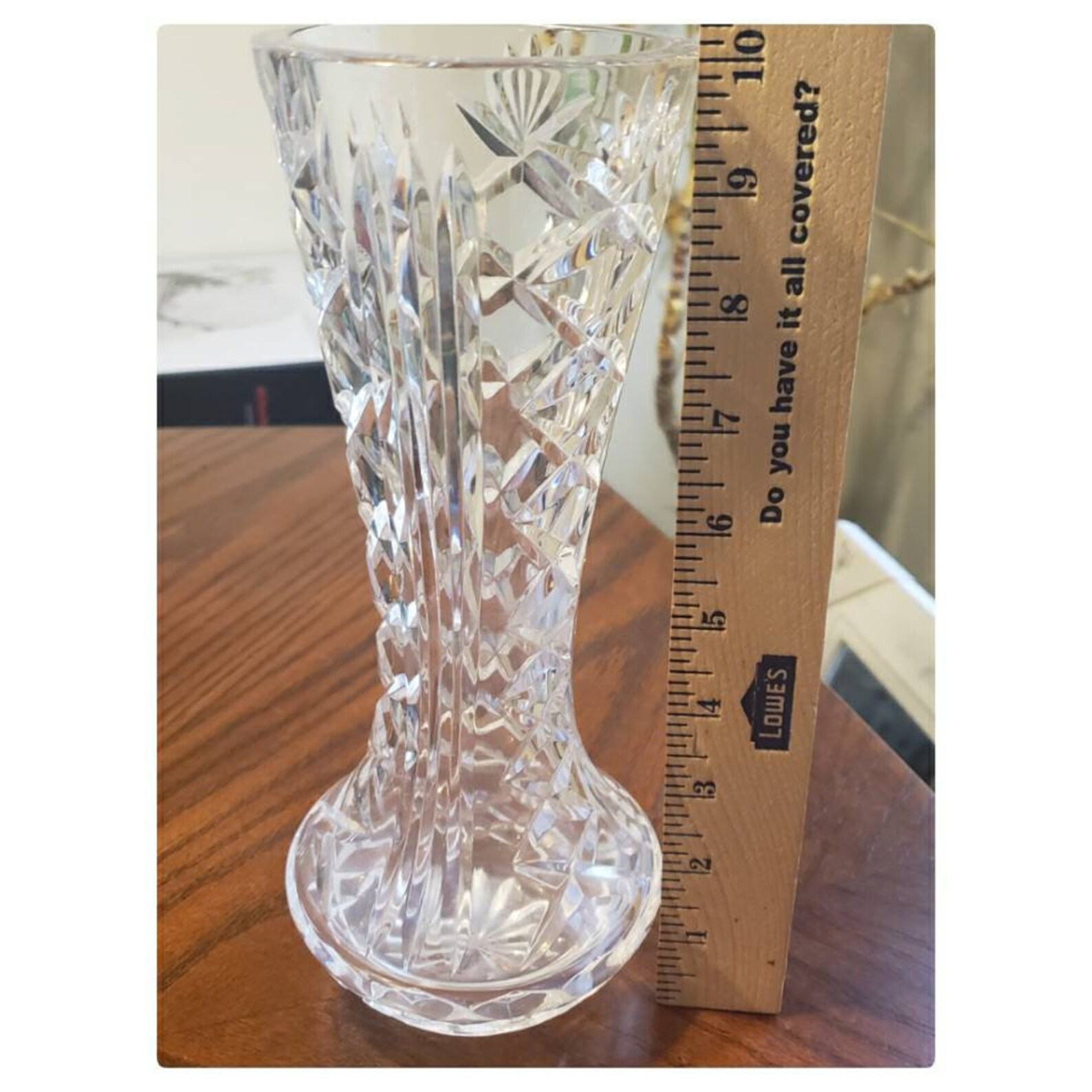 Waterford Crystal Flower Vase - Etsy
