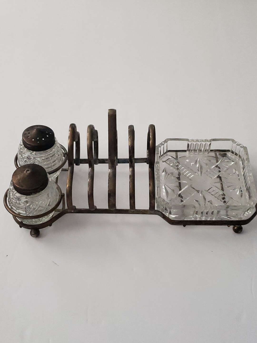 Salt & Pepper Condiment Set Silver Plate England - Etsy