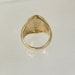 Solid 14K Yellow Gold Men's Guam Seal Palm Tree Chamorro Signet Ring - Etsy